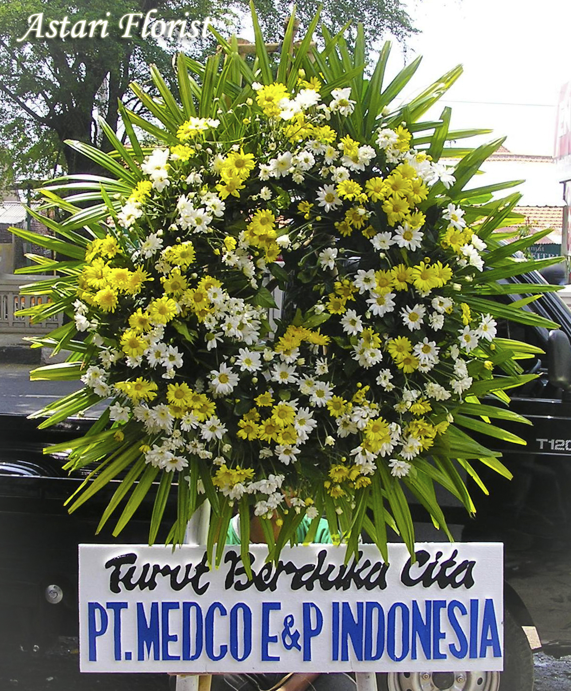 Astari Florist Semarang: Rangkaian Bunga Krans Duka Cita #8