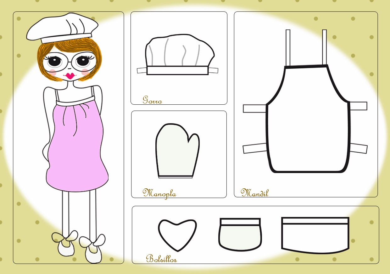 Laura Martin C/La plaza 10 Fuenlabrada: ¿COMO PERSONALIZAR TU MANDIL?