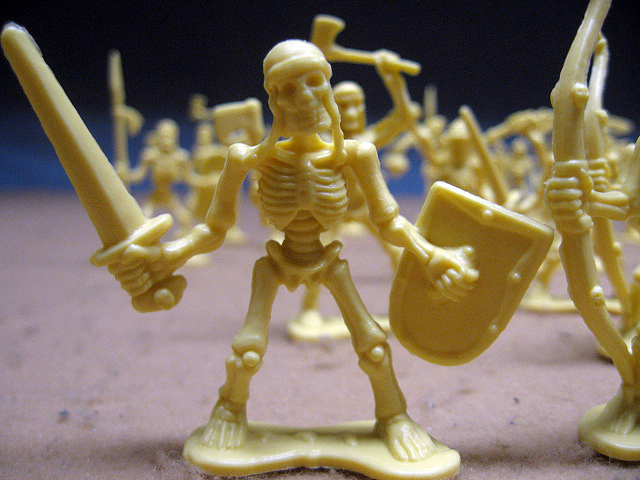 I LIKE the things I LIKE!: ZOMBIE Skeletons!!!!!!