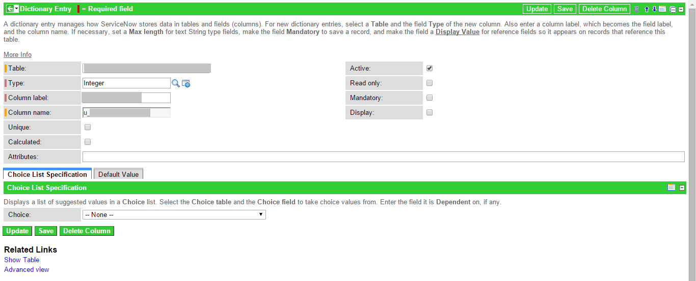 Servicenow Tables Using Css In Columns Use Image In Columns Based On Field Values