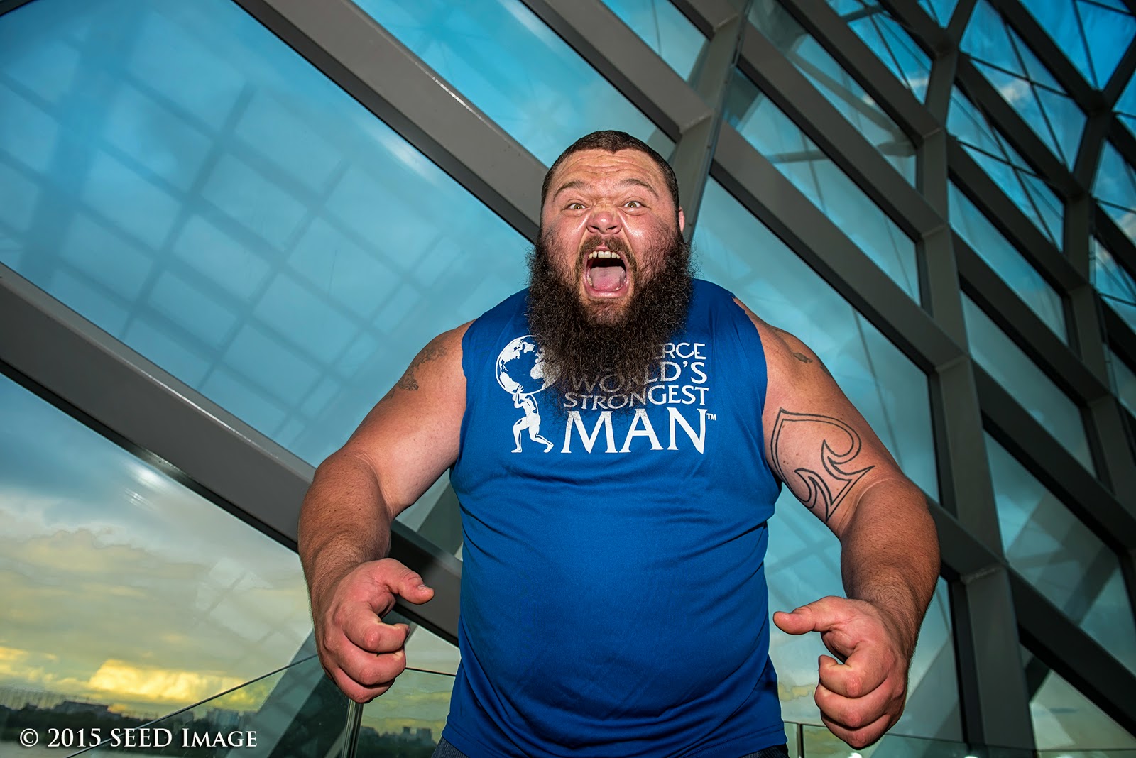 Seed Writes....: World Pro Strongman Robert Oberst was here in ...