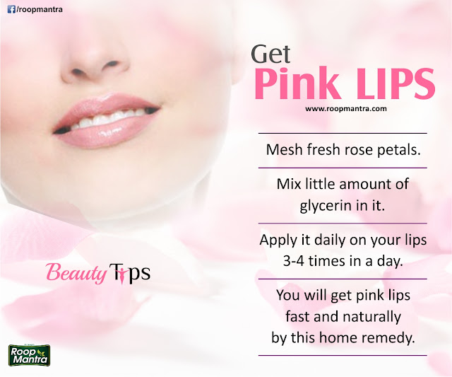 Health Tips For Living: Get Pink Lips - Beauty Tips for Women