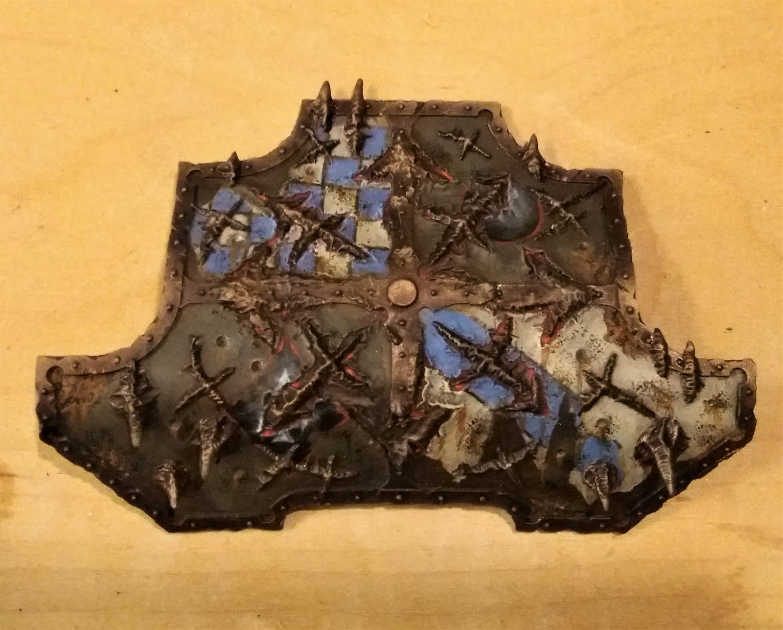 Wh 40k modelling blog by Agis: Varangian arm and weapon shields