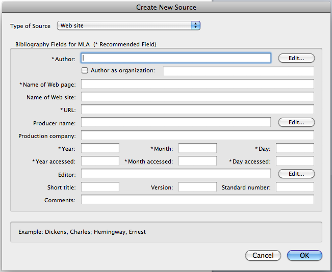 Design in Technical Writing: Let Microsoft Word Cite your Sources for You