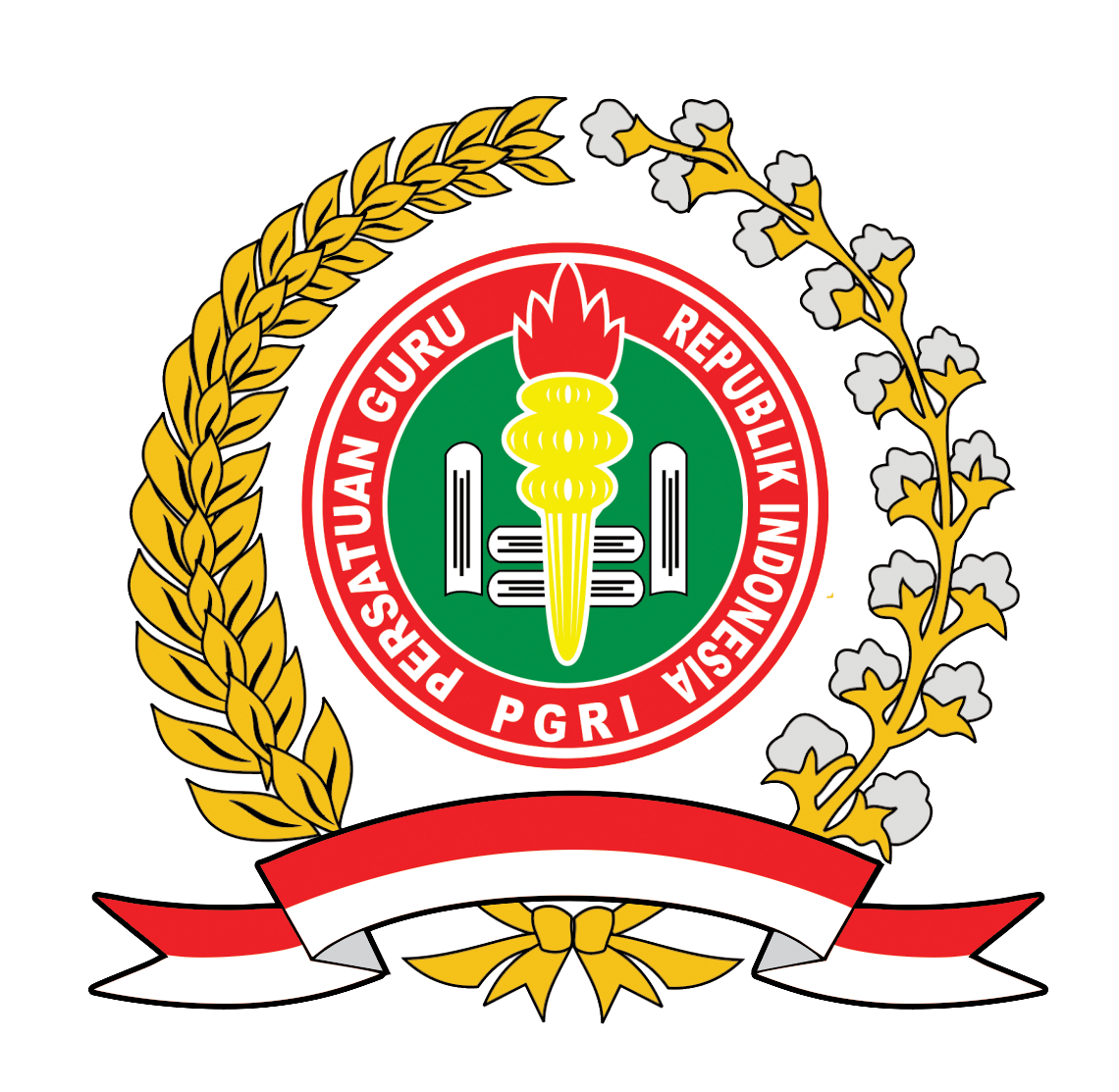 Dunia Logo : pgri padi kapas