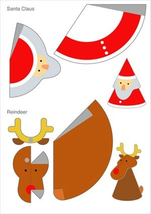 Navidad recortables para imprimir - TODO NAVIDAD