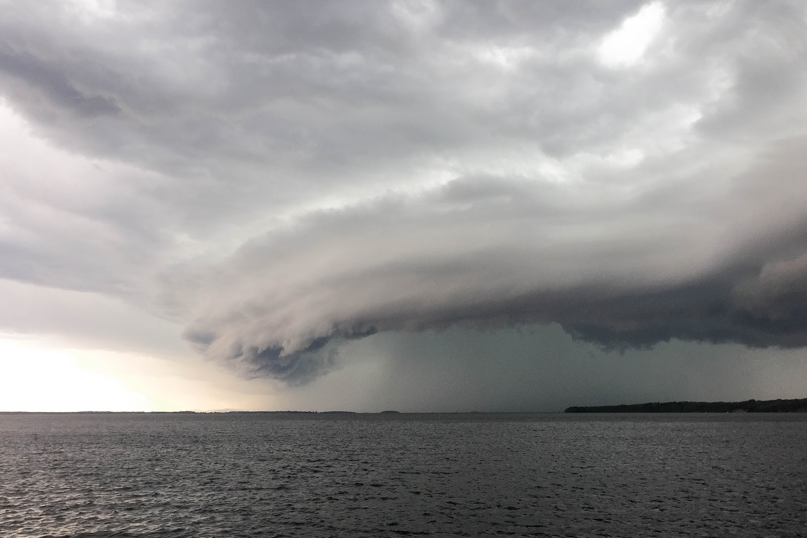Champlain Islands' Nature: Spring Storm