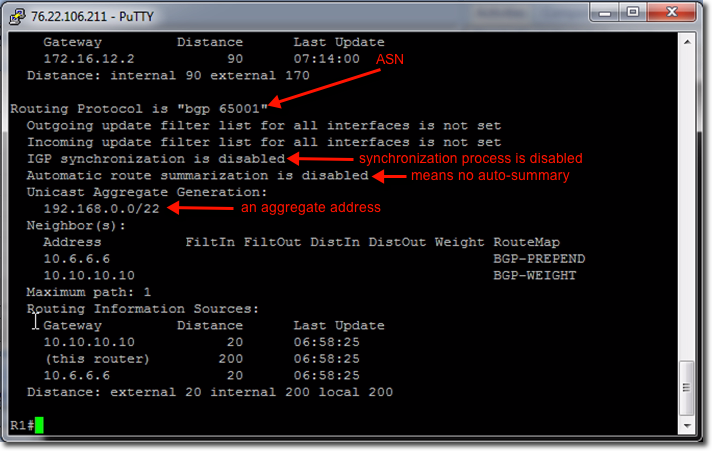 cisco router: Cisco CCNP Router – BGP Troubleshooting