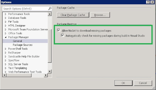 Born To Automate Tfs Enabling Nuget Package Restore In The Build Process