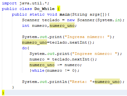 Ciclo Do-While en Java