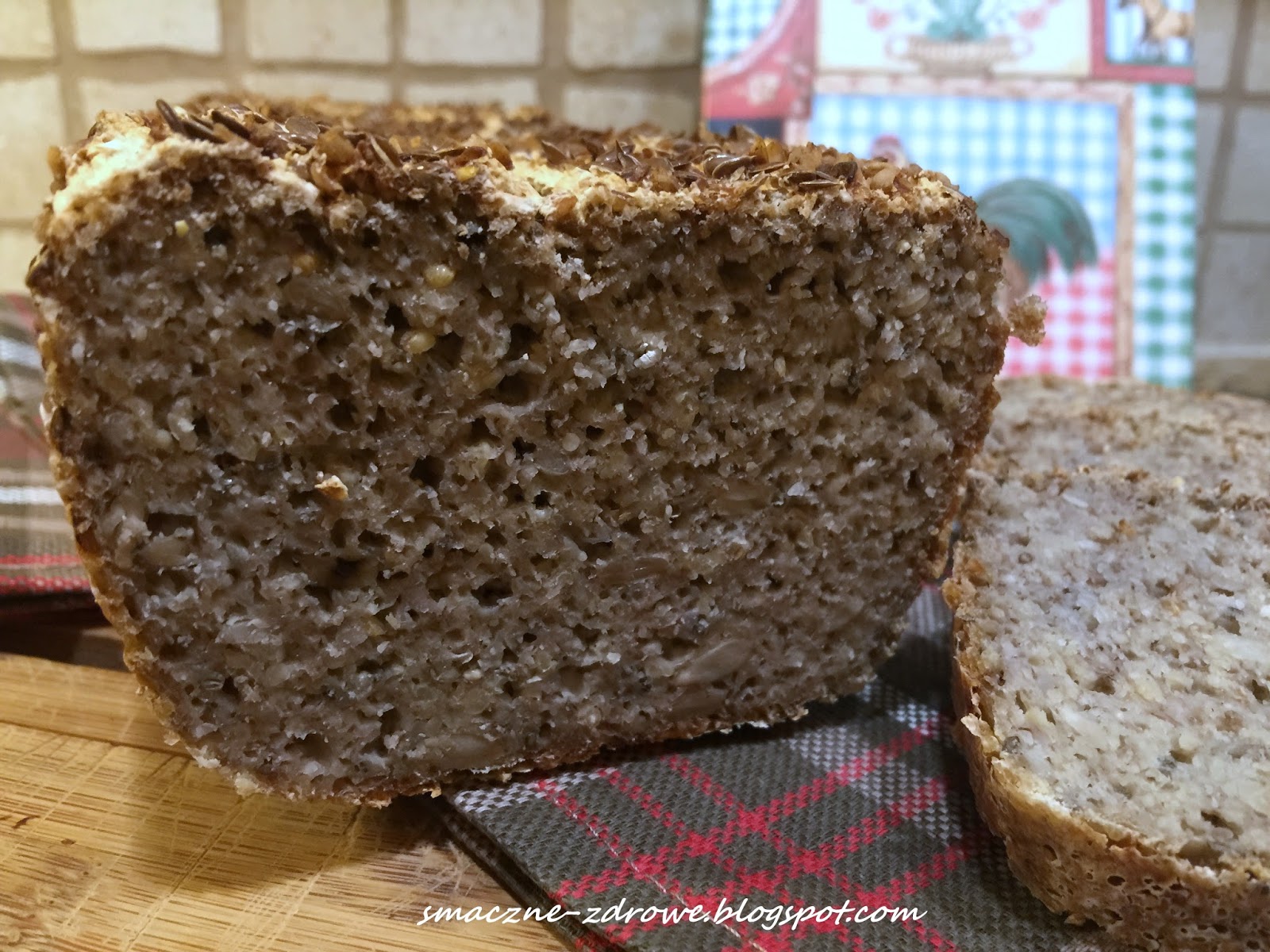 Smaczne-zdrowe: DOSKONAŁY CHLEB Z KASZY GRYCZANEJ I JAGLANEJ, BEZGLUTENOWY