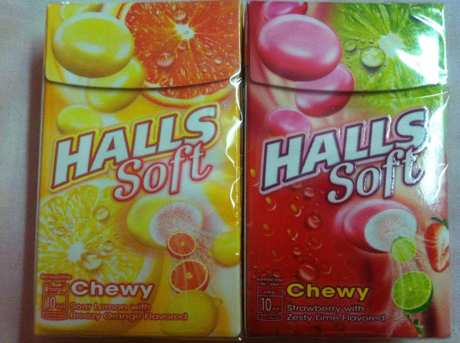 EVERGREEN LOVE: HALLS Soft Chewy Candies(Thailand)