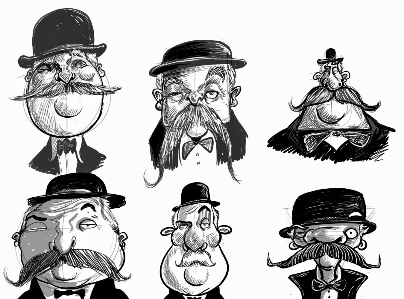 Daily sketches- art by Chris Daily: Character Design Class- character ...