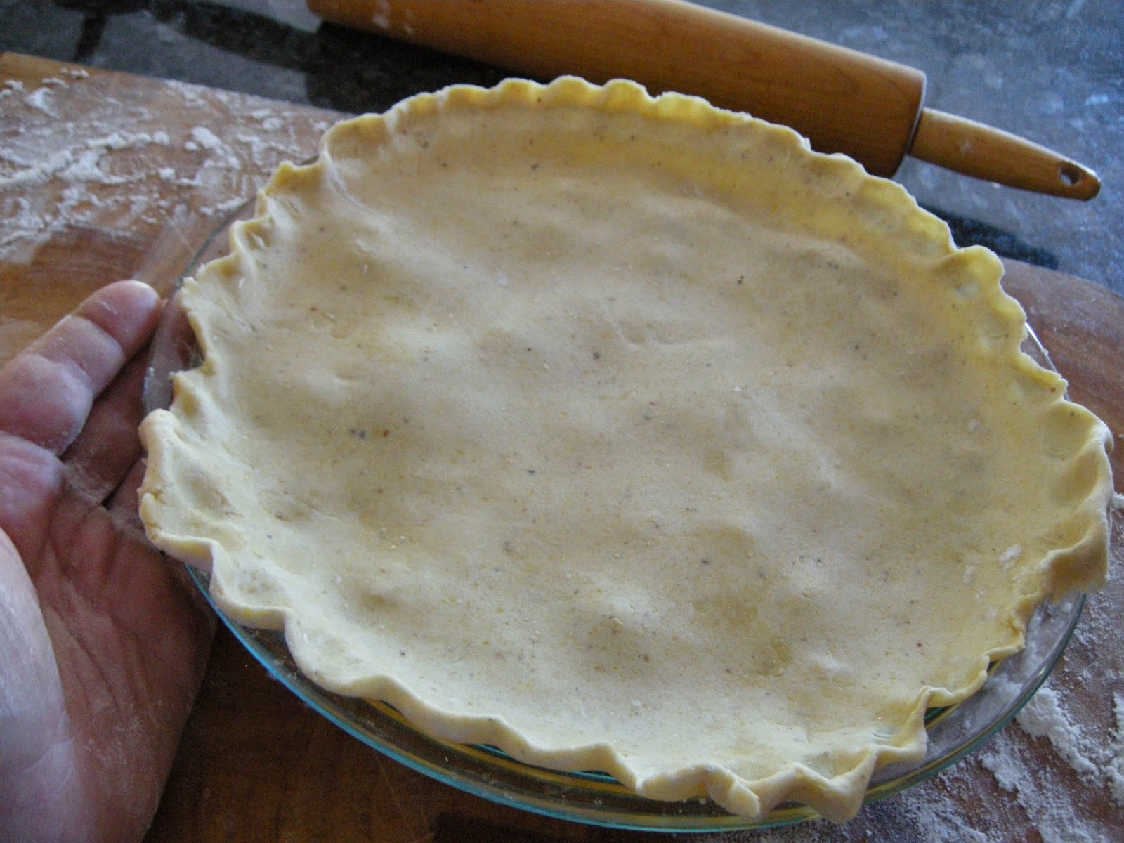 Kitchens Are Monkey Business: Rosie Makes Her Pig Pie.