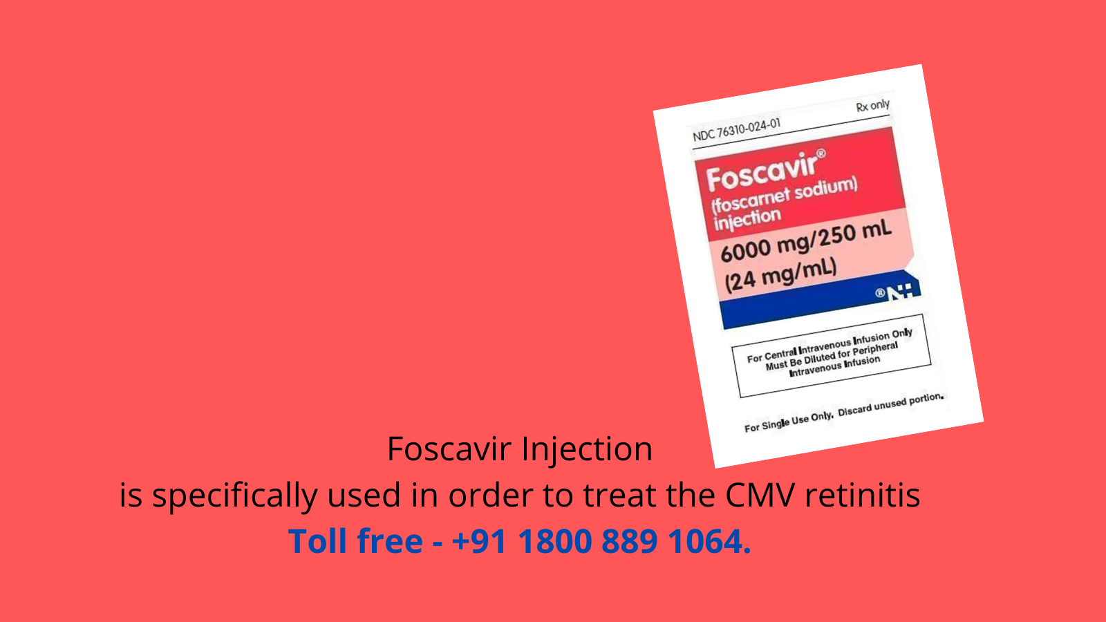 The Indian Pharma: Foscavir: An antiviral medication