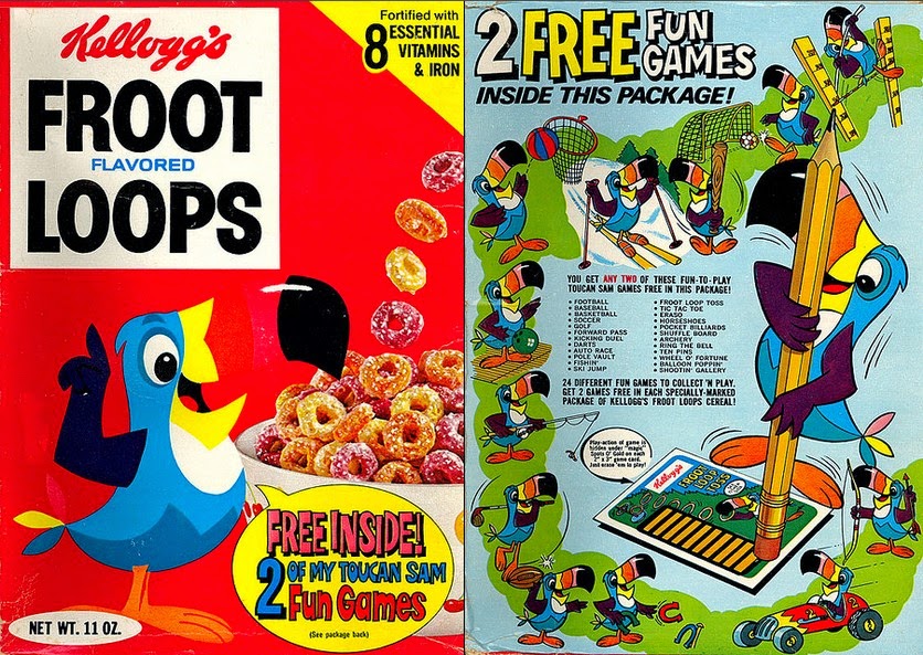Football Cartophilic Info Exchange: Kellogg's Froot Loops - Toucan Sam ...