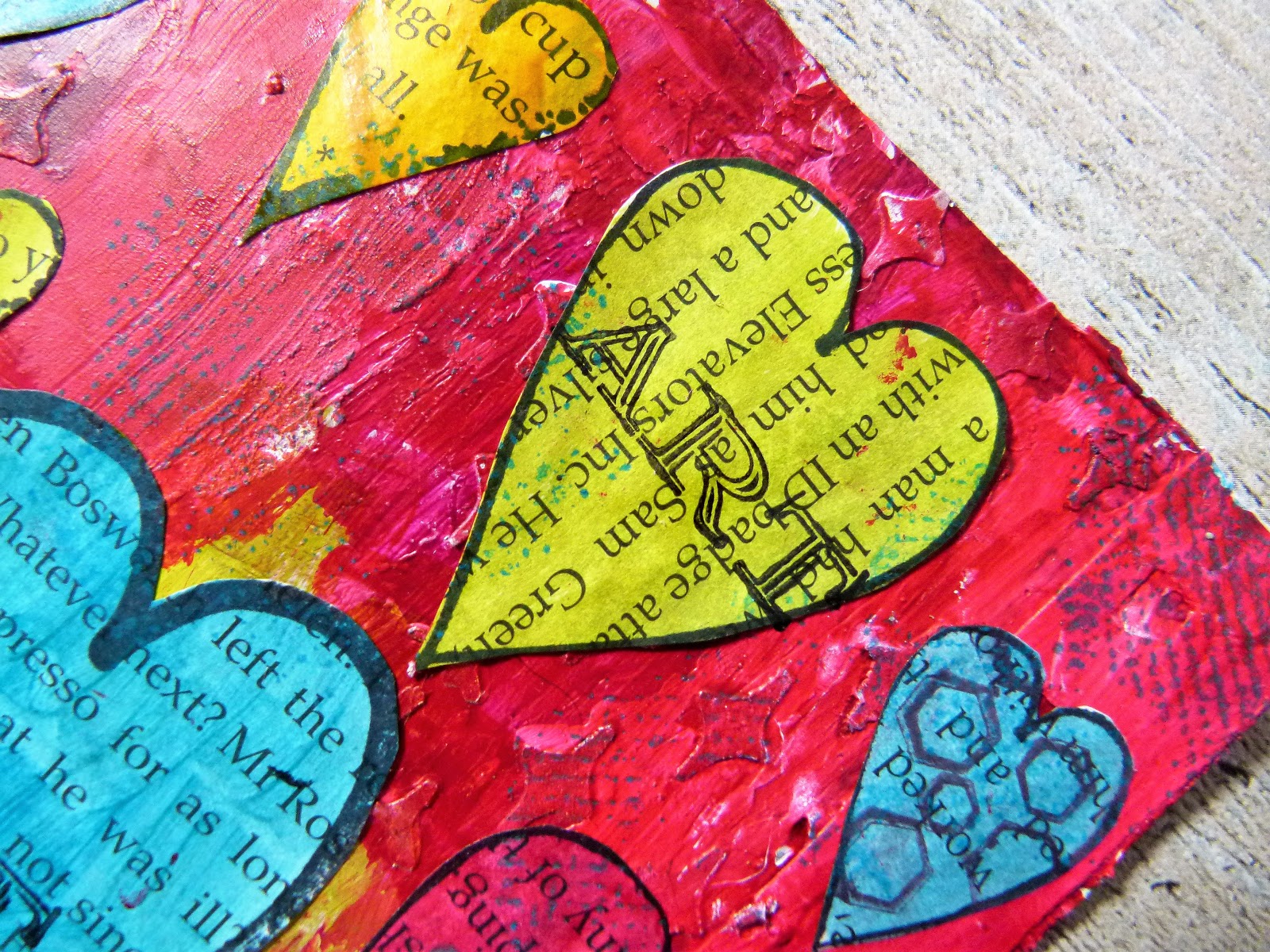 How To Create A Bright And Fun Art Journal Page With Sin City Stamps ...