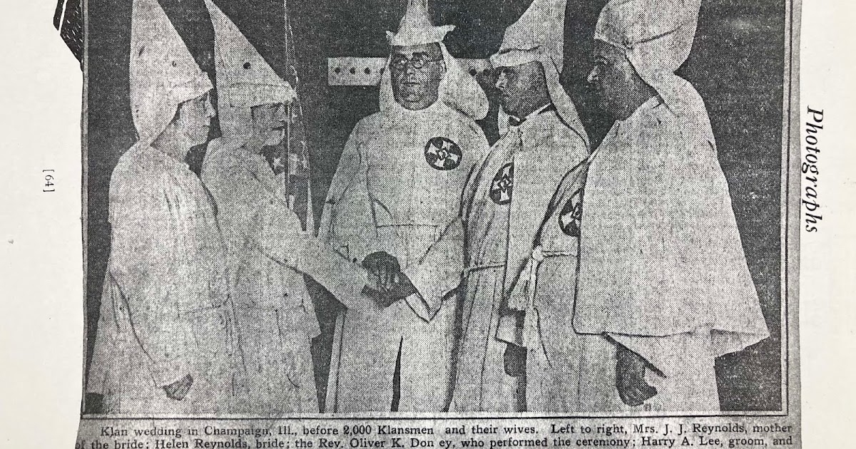 C-U Klan Information: C-U Klan: Imperial Wizard Comes to Town