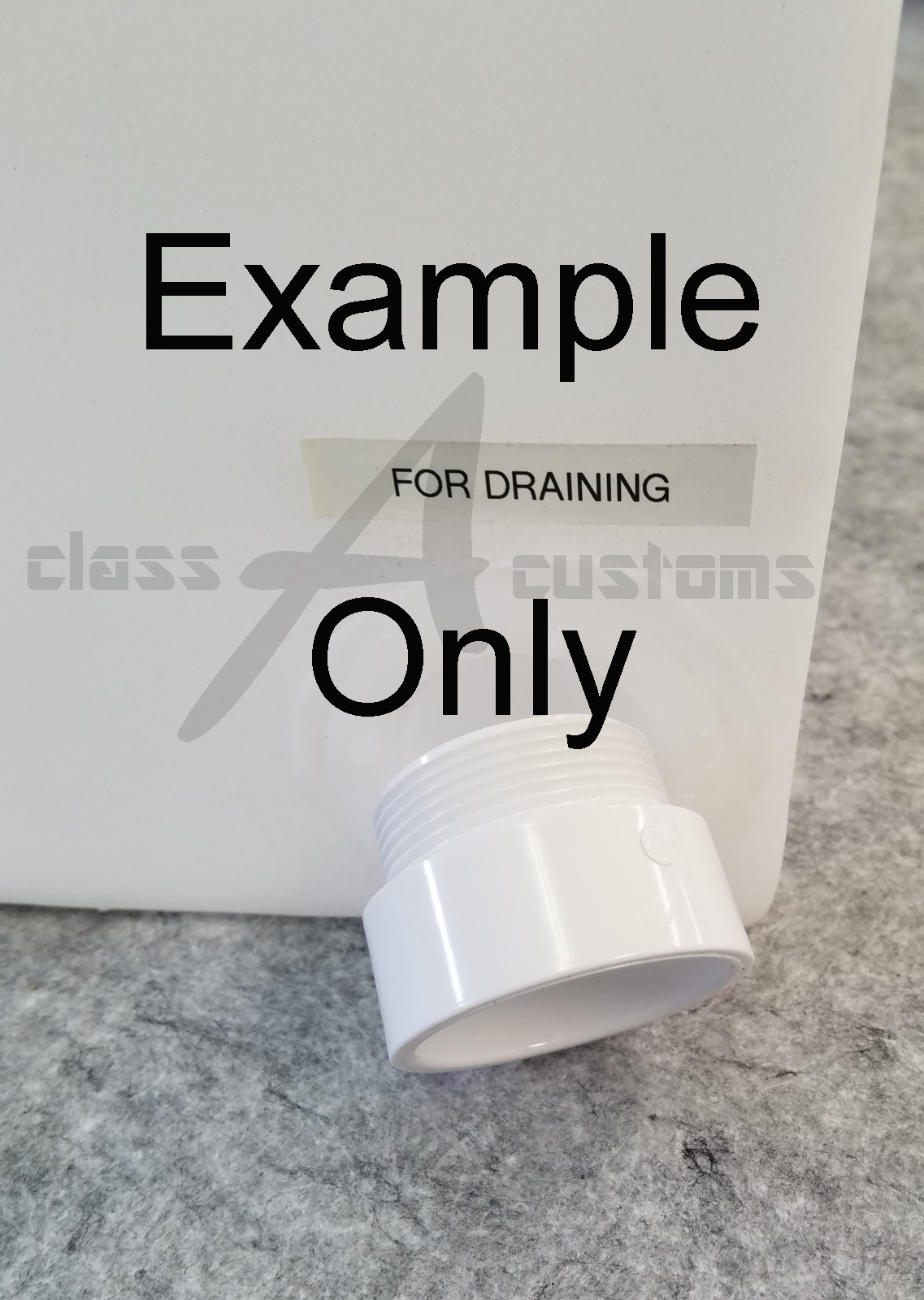 Class A Customs Water Tank Information