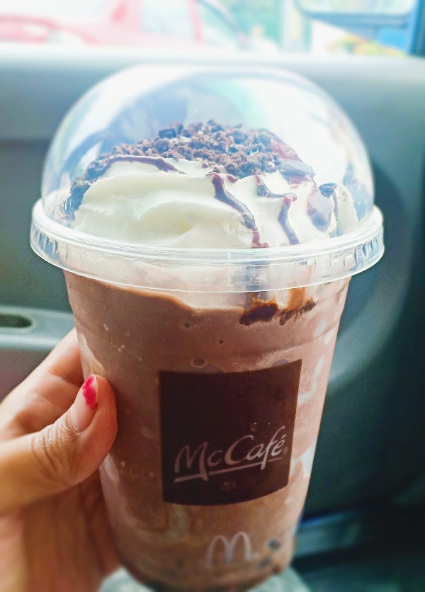 McCafe Ice Blended Mocha with Oreo