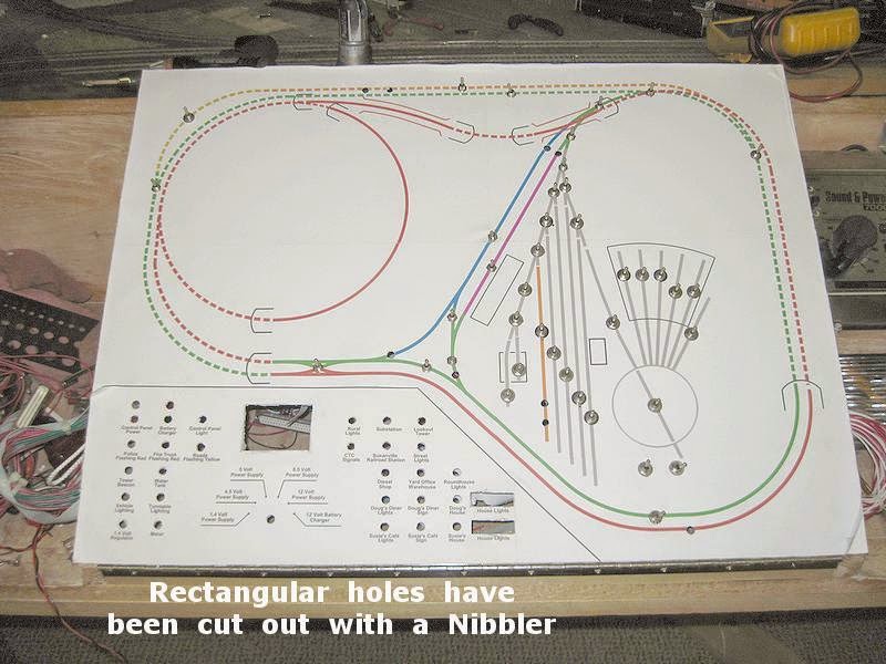 My Model Railroad: May 10, 2015 Remodling My Control Panel