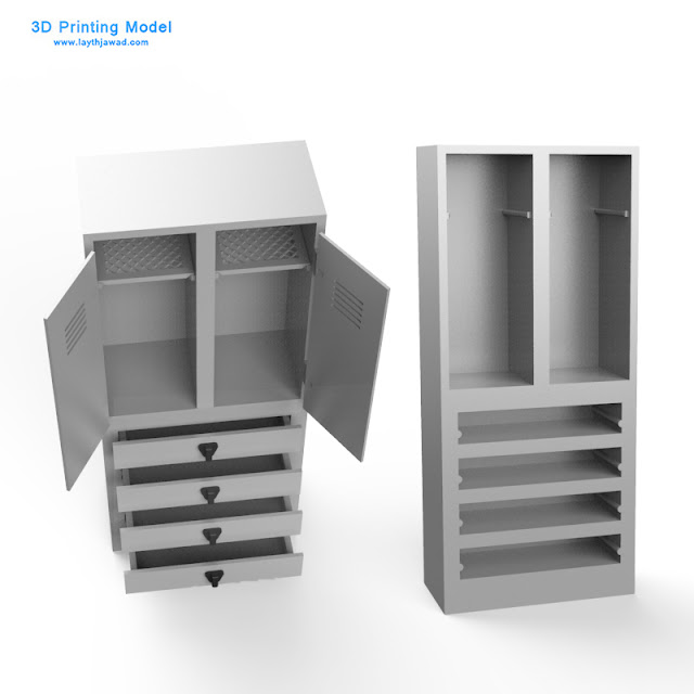 Locker 3D Printing Model | Layth Jawad