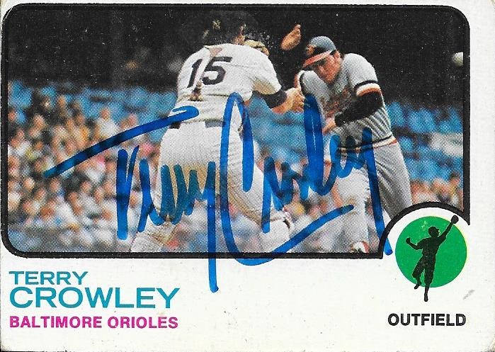 foul bunt: TTM Success - Terry Crowley