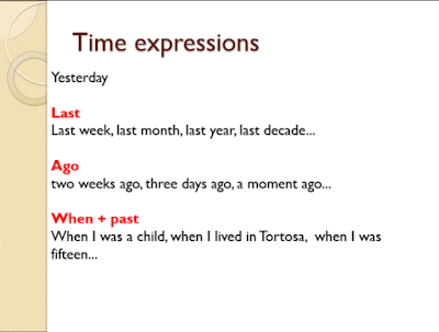 The English Corner: PAST TENSE - IRREGULAR VERBS