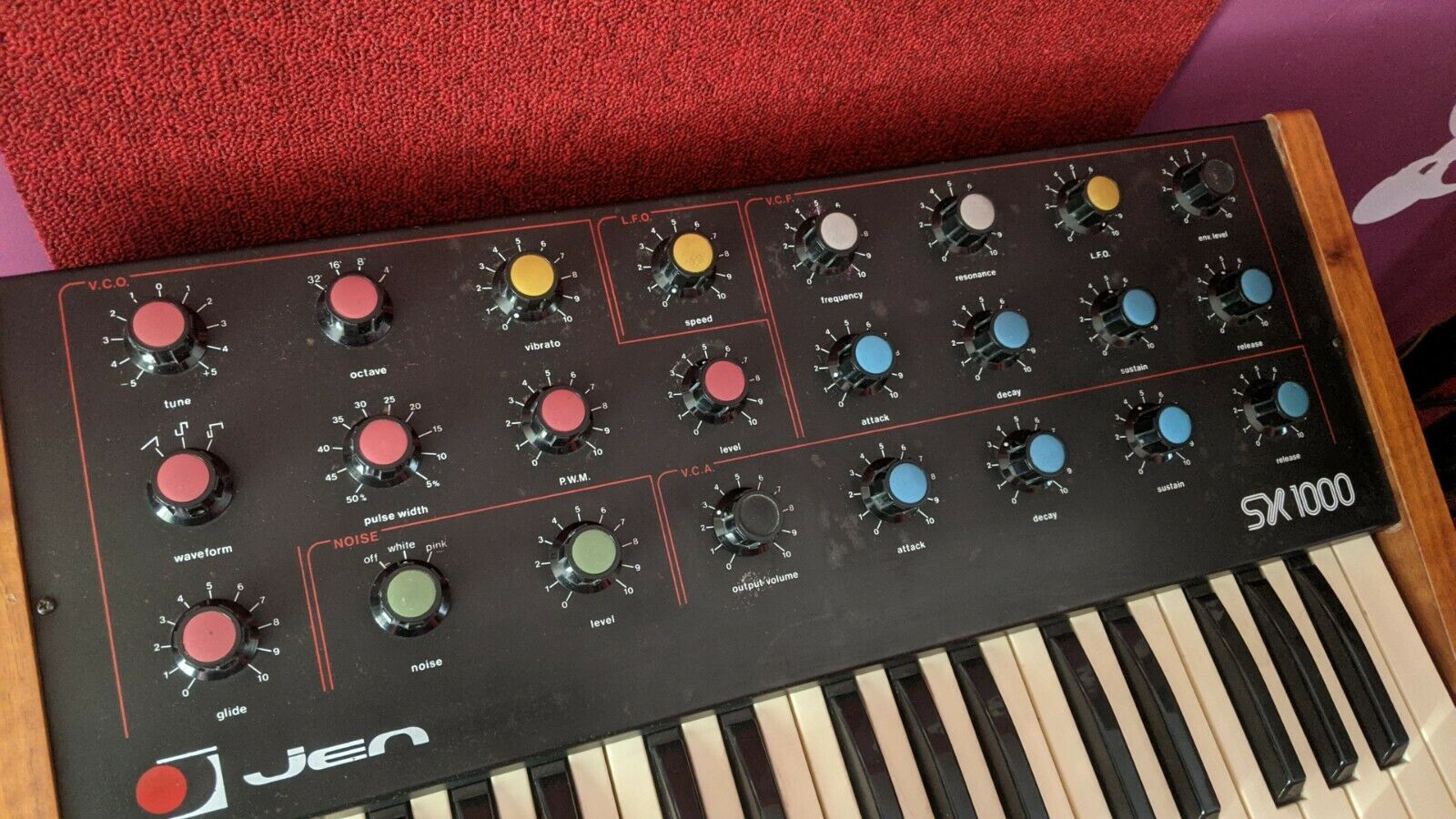 MATRIXSYNTH: Jen Sx1000 Synth Vintage Keys