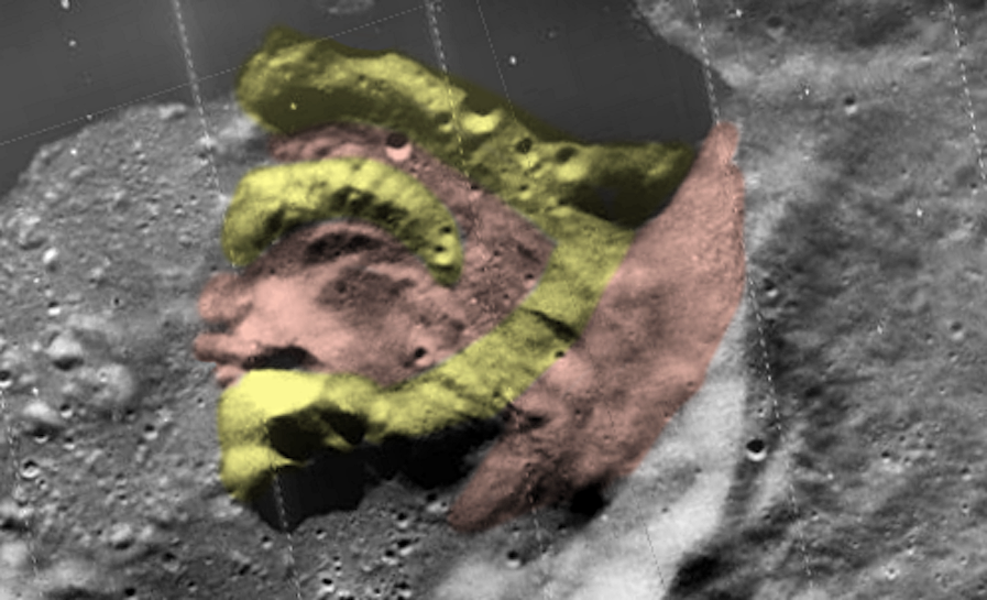 UFO SIGHTINGS DAILY: Ancient Face Found In Crater On Moon, Resembles ...