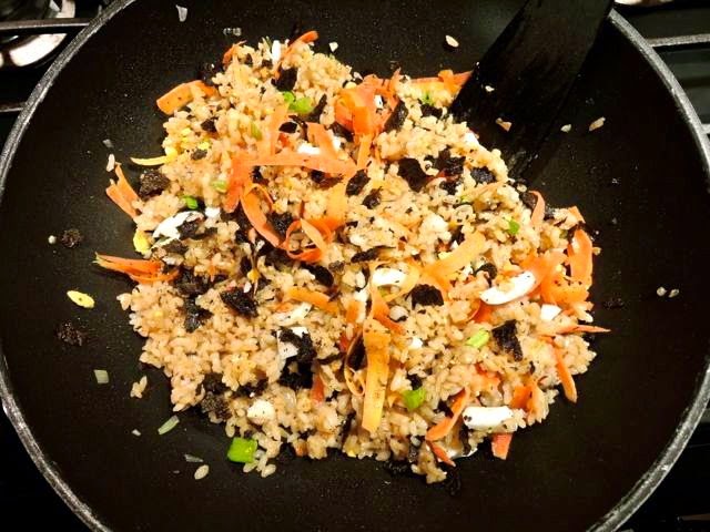 The Briny Lemon: Japanese Nori-Fried Rice