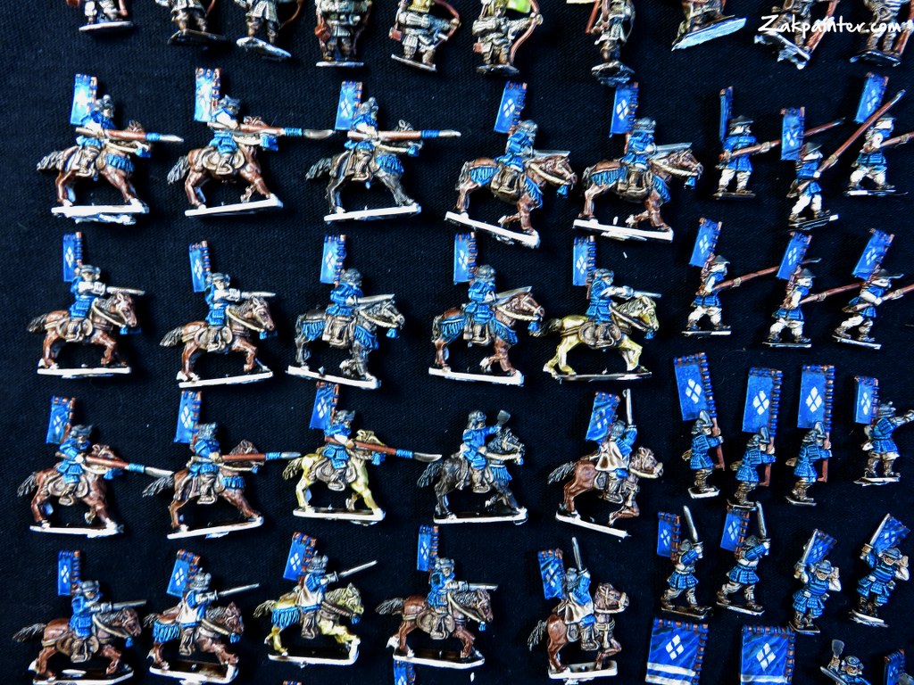 ZakGallery: Painted 15mm Samurai army