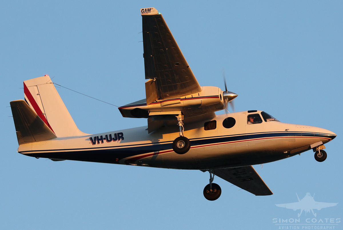 Aero Commander 500S Shrike Commander VH-UJR | GA Aircraft Australia