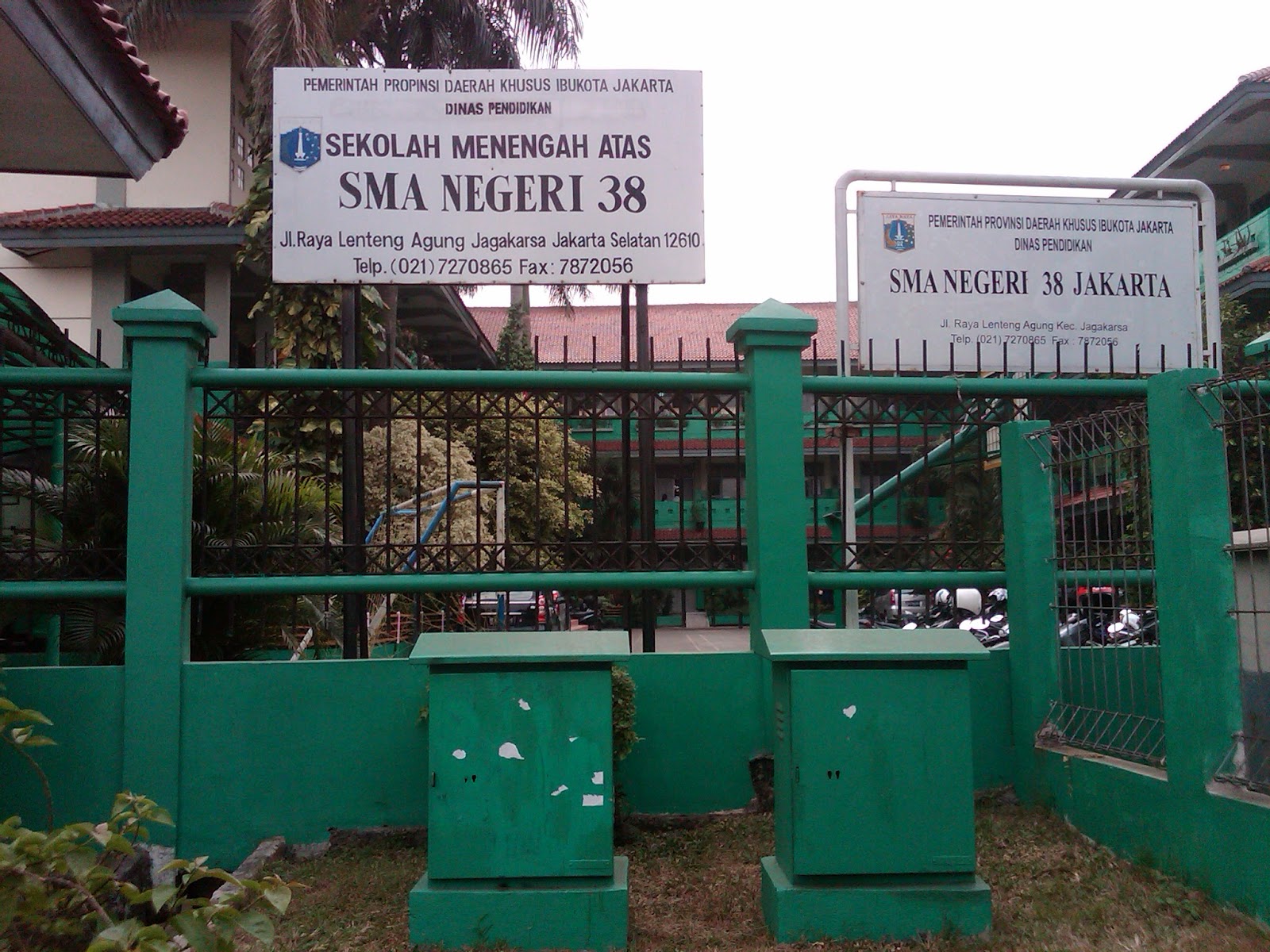 INFO JAKARTA: SMA N 38 SRENGSENG SAWAH