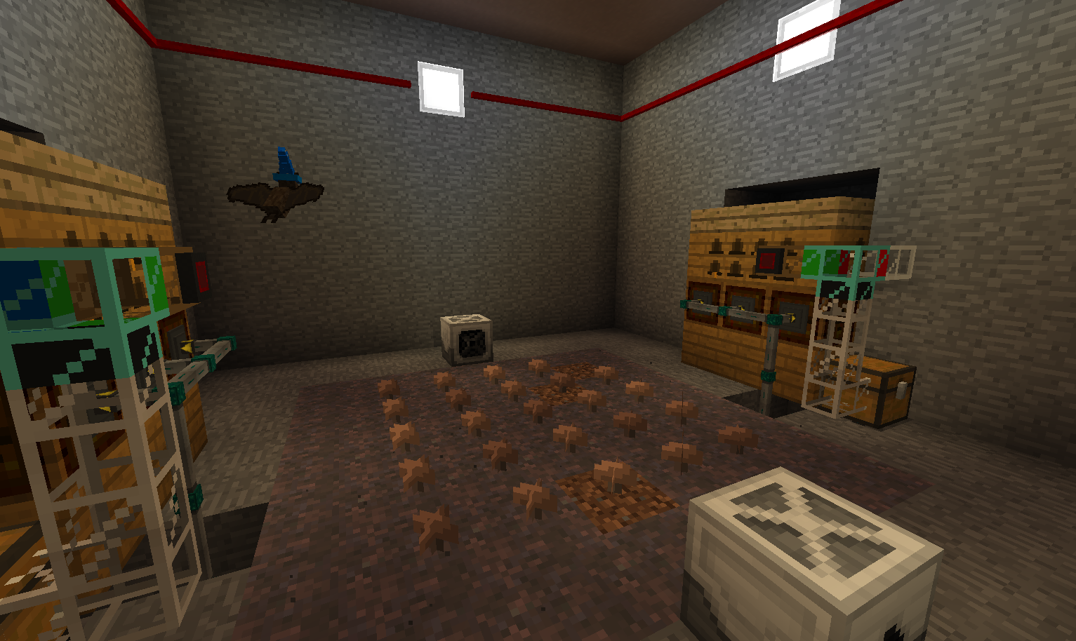 Modjo Minecraft: New server, new bee factory.