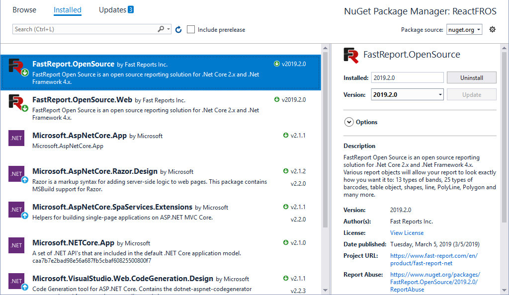 How to use the FastReport Open Source WebReport with ReactJS How to use the FastReport Open Source WebReport with ReactJS