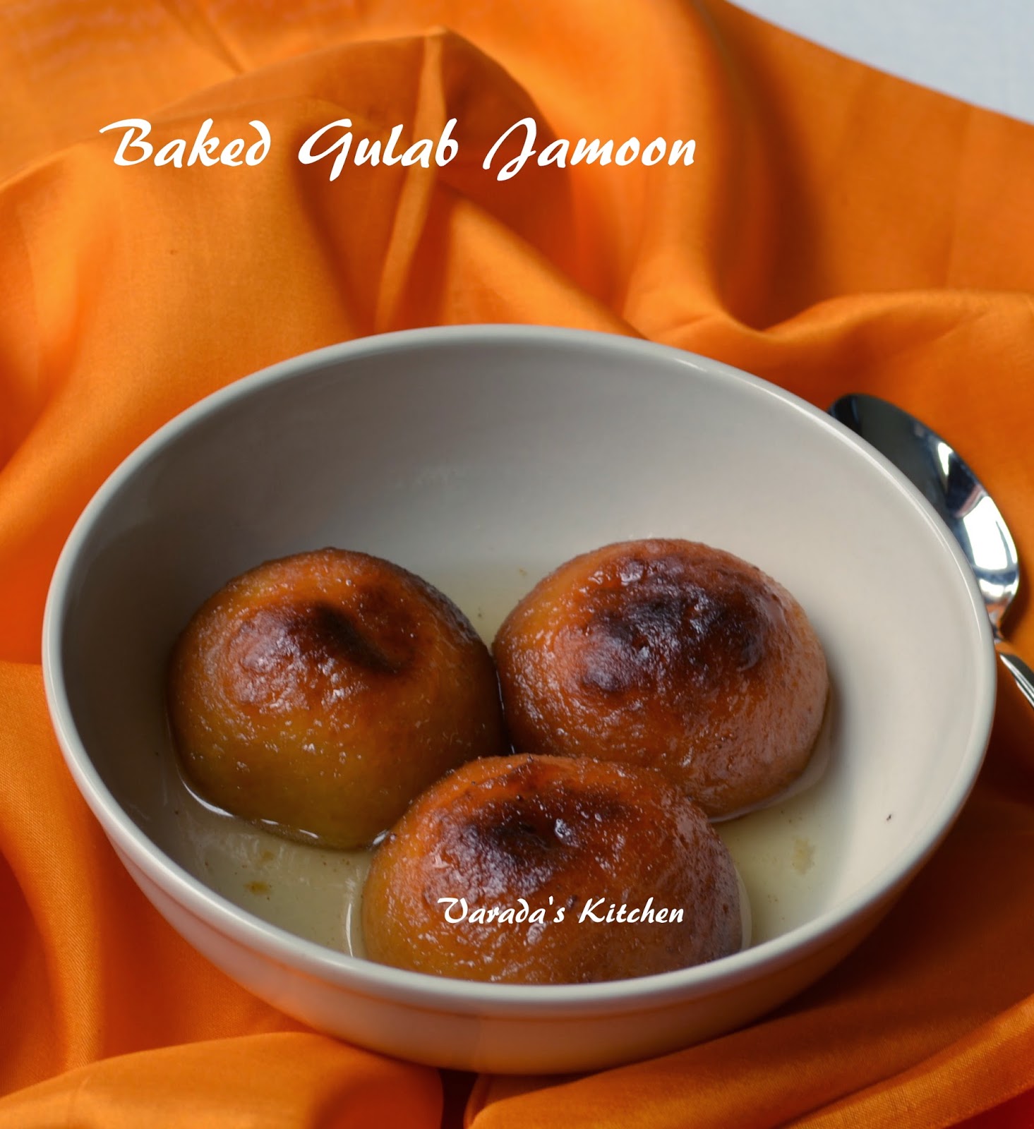 Baked Gulab Jamoon / Jamun