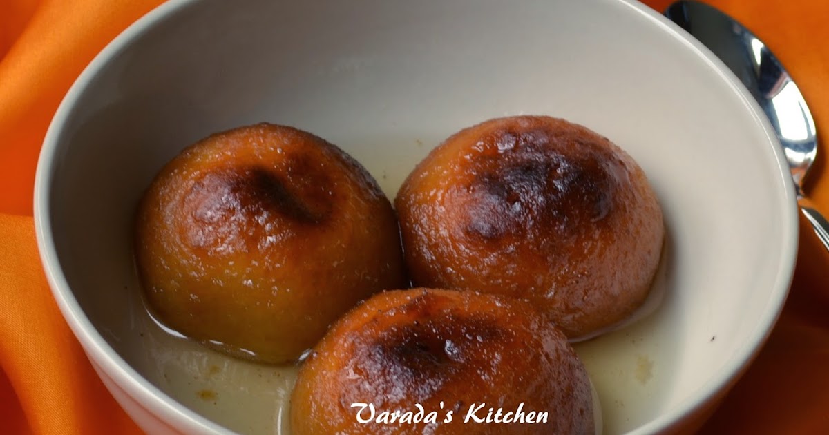 Baked Gulab Jamoon / Jamun