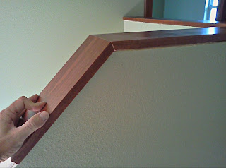 Aff Wood: Capping a half wall