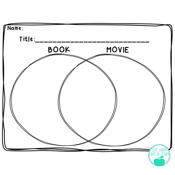 Book vs. Movie Ideas For You - Live Laugh Love to Learn
