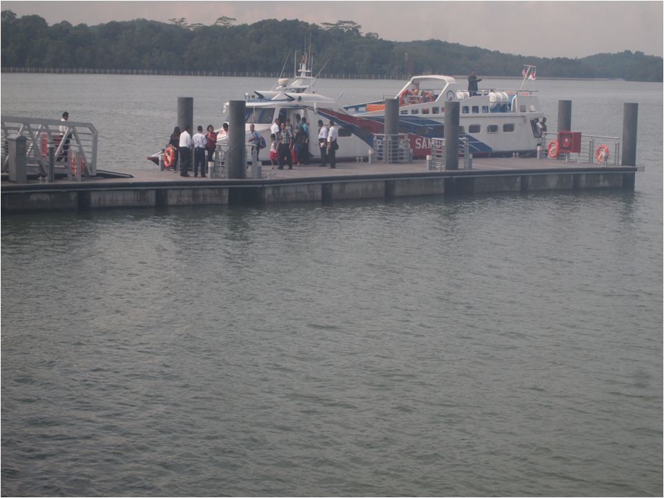 maqis_puteriharbour: First Operation Pelabuhan Feri Terminal Puteri Harbour
