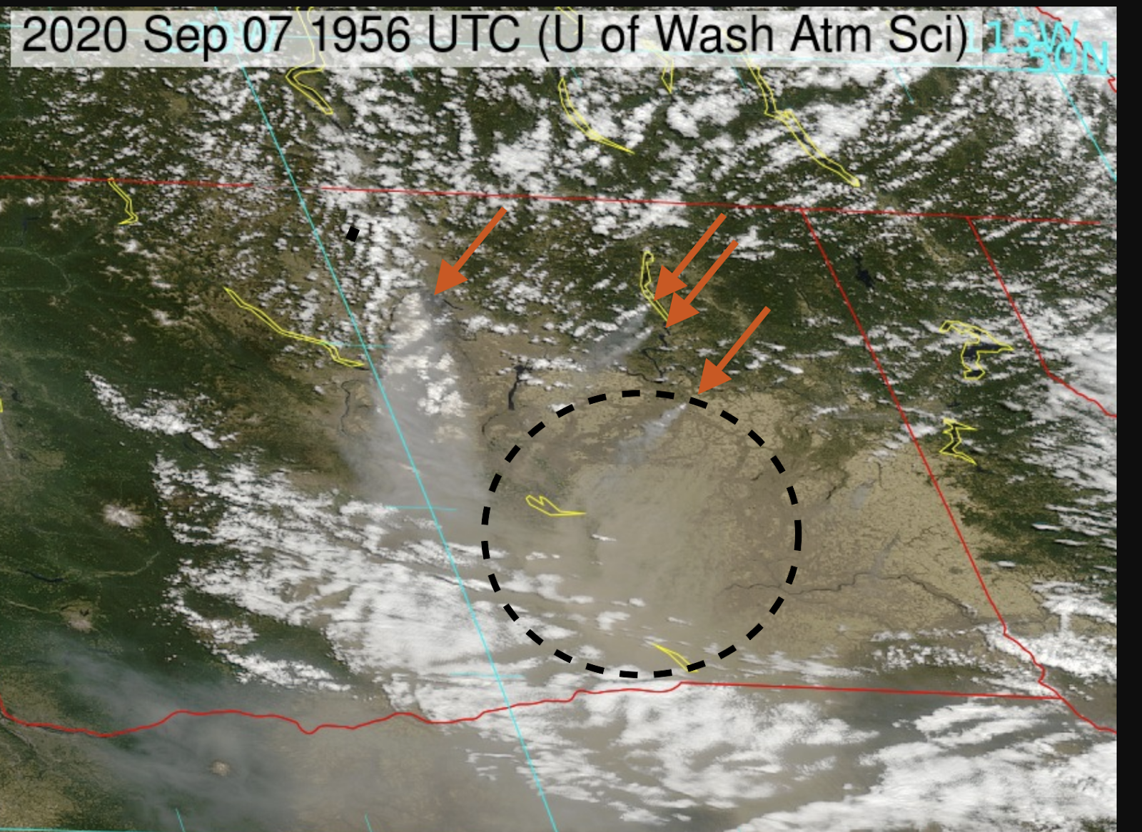 Cliff Mass Weather Blog: Multiple Fires Ignited, Major Dust Storm ...