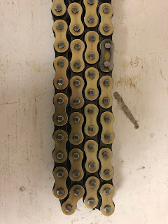 Dualsport Diary: Measuring motorcycle chain wear