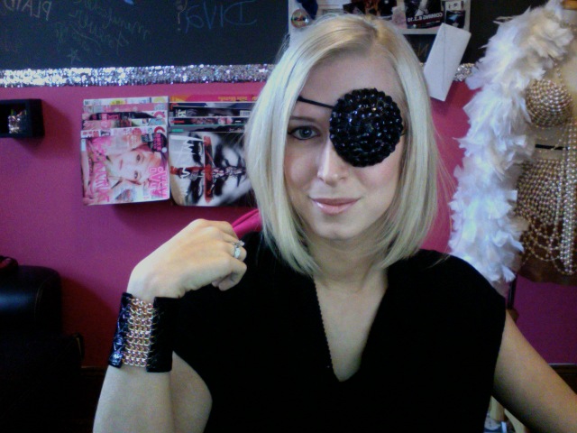 The Femme Next Door: Eye Patches- the new fashion accessory for Spring?