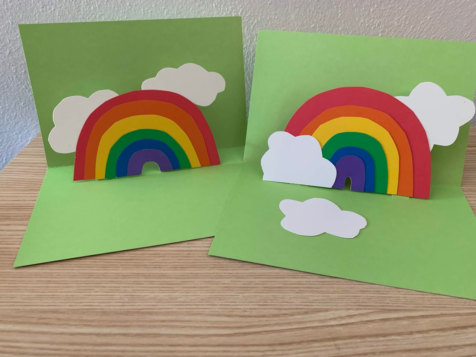 Craft E Magee: Rainbow Pop-Up Card for St. Patrick's Day