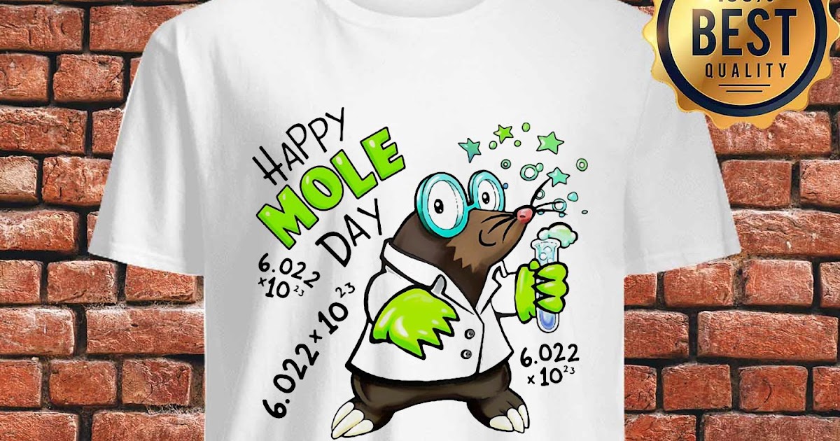 hottrendingtee: Inktastic Happy Mole Day- Chemistry Mole Women’s Shirt hottrendingtee: Inktastic Happy Mole Day- Chemistry Mole Women’s Shirt