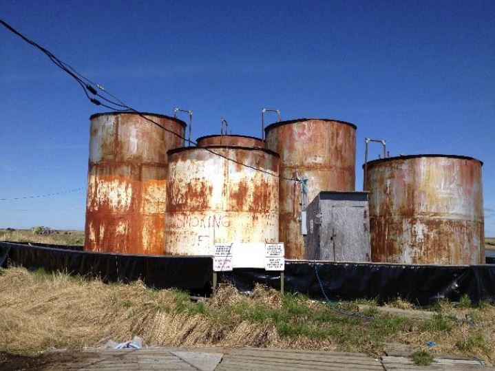 MEC&F Expert Engineers : Two 12000 gallon tanks are leaning and could ...