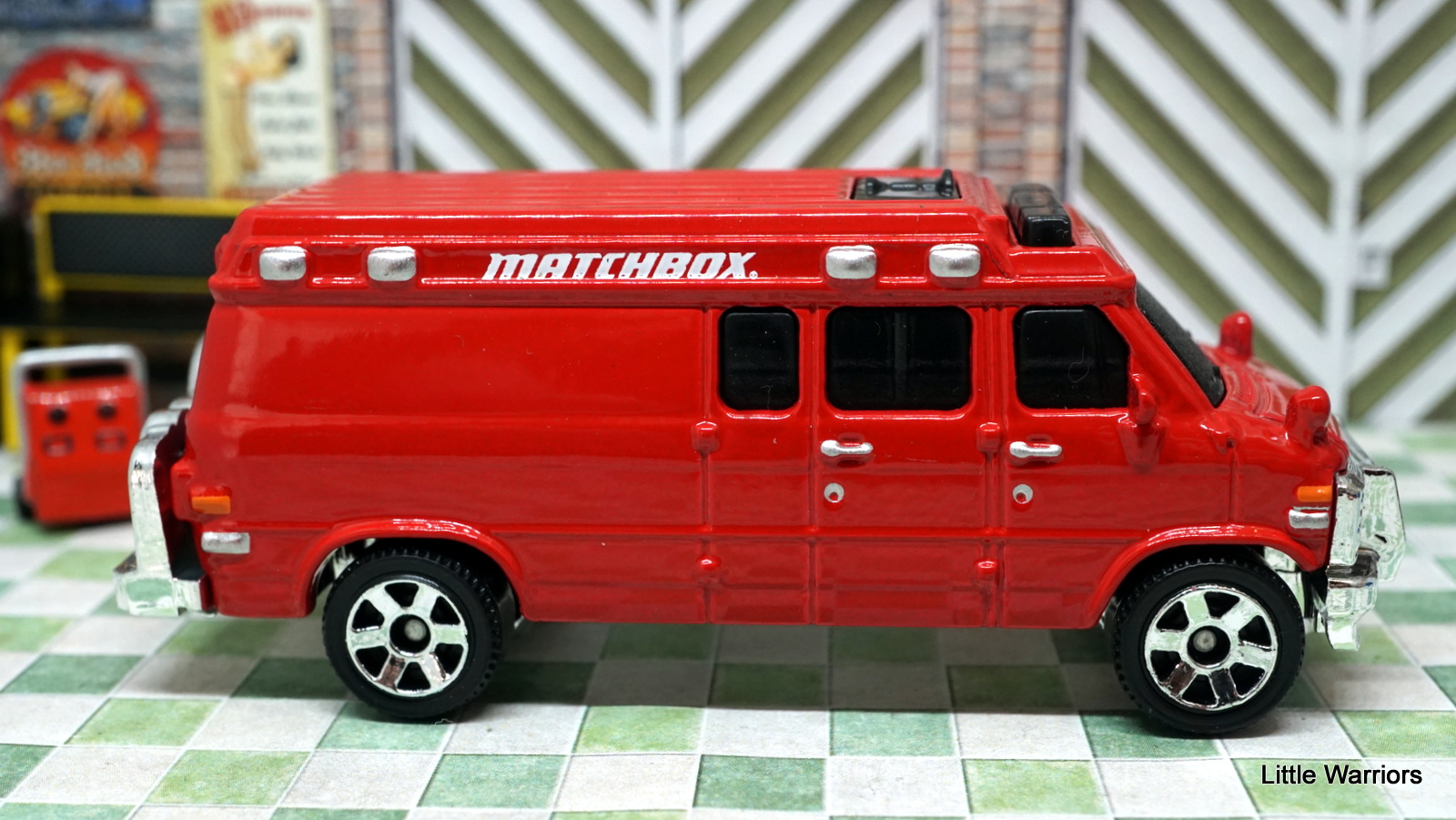 Little Warriors: Matchbox Custom '95 Chevy Van (MB1052) - from the 2017 ...