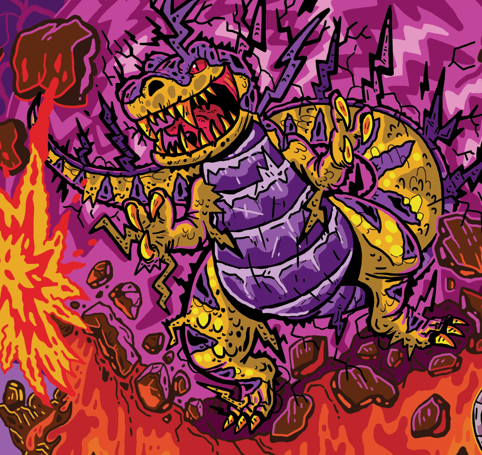 Pretty Weird Art: Pretty Weird Art: Primal Rage Poster