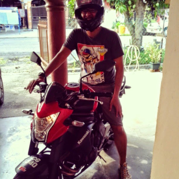 Motor Kawasaki: Kenangan ER6N bertahun dahulu - ezuddin